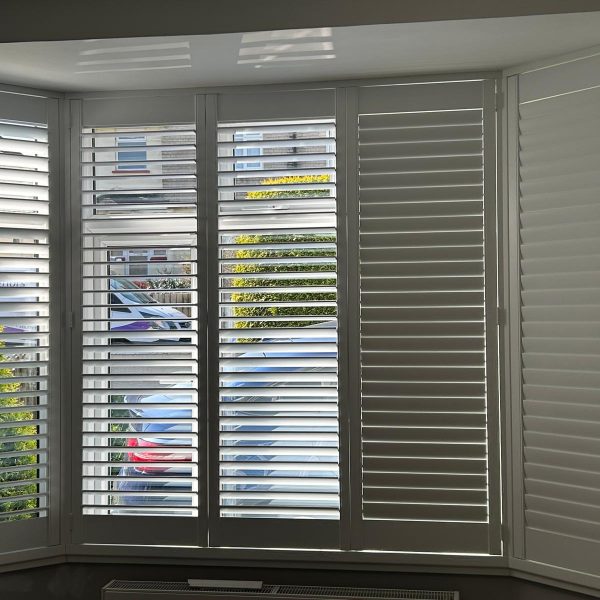 Bermuda Shutters for a Bay Window in Sticklepath, North Devon – Merlin ...